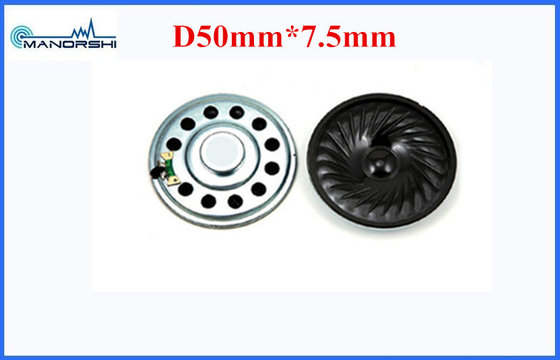 50mm Nominal Power 0.8W With 150Hz 8 Ohm Mini Speaker For Top box