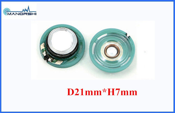 Outdoor RoHS Waterproof Mini Mylar Speaker 8 Ohm Loudspeaker 700Hz