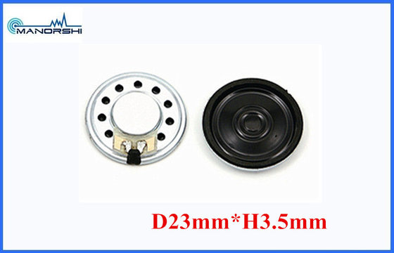 87DB Miniature Mylar Speaker 23mm Thin / 0.5w Micro Dynamic Speaker