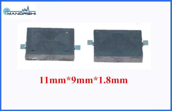 High Thermostability 80dB Security Buzzer SMD Type , Plastic Piezo Active Electronic Buzzers