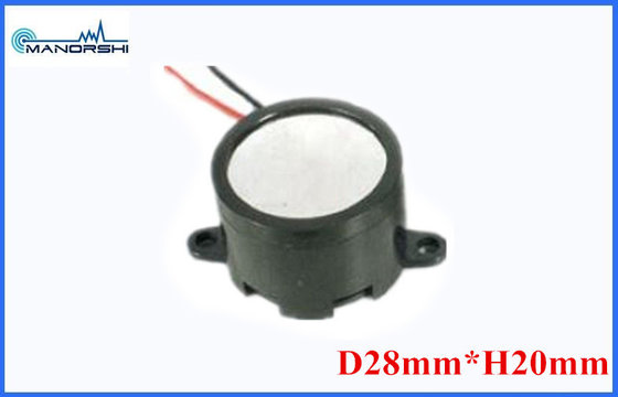 Mini Wire Magnetic Buzzer Speaker 28mm 85dB Built-in Drive Circuit  for Security Products