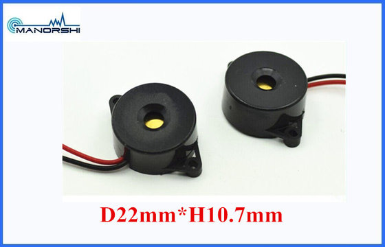 22MM 10mA Max Sound Effects Buzzer 90dB ABS Housing With Wire
