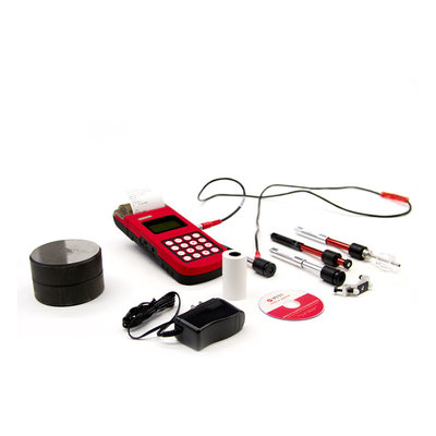 Red Color Portable Hardness Tester User Calibration Function With Large Screen LCD MH-320
