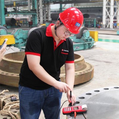 Red Color Portable Hardness Tester User Calibration Function With Large Screen LCD MH-320