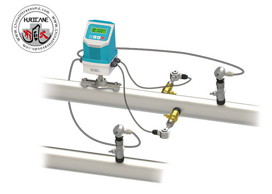 Ultrasonic heat meter portable and high accuracy with Built-in battery for 20 years lifespan