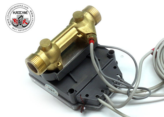 Inline type Ultrasonic heat meter with copper pipe and built- in battery