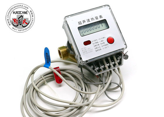 Digital Ultrasonic Water Flow Meter Heat meter LCD Display with high accuracy for DN15 DN20 DN25