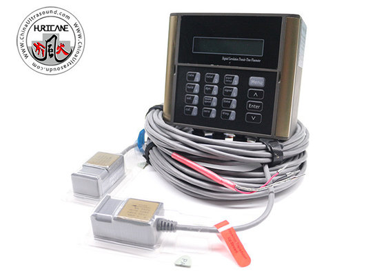 Split Type Ultrasonic Water Flow Meter Wall Mounting Installation