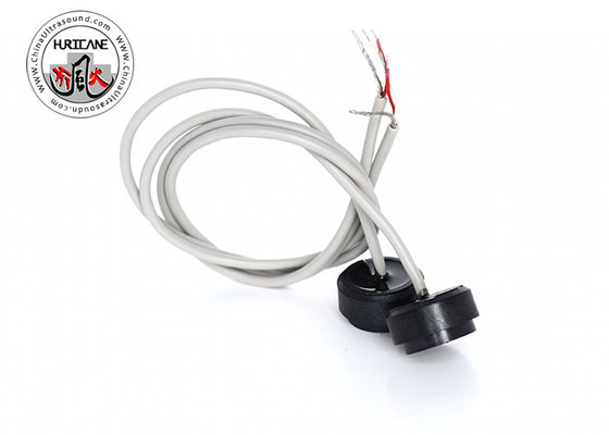 Narrow Bean Angle Ultrasonic Flow Transducer 1.0m Measure Range for Liquids