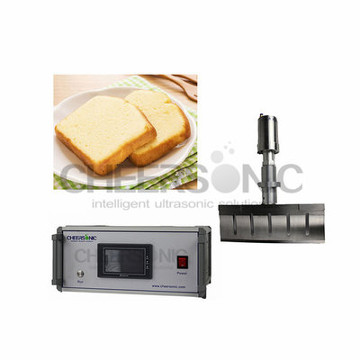 Easy Operate Ultrasonic Pies Cake Cutting Machine With Titanium Blade Material