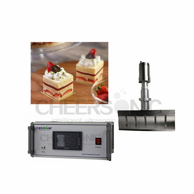 Automatic Ultrasonic Sheet Cake Cutting Machine 20KHZ Stainless Steel 