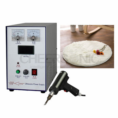 Ultrasonic Fabric Cutting Machine / Ultrasonic Welding Fabric With Urable Materials
