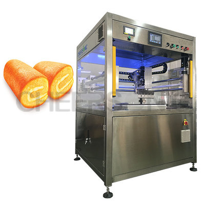 Safe Candy Sheet And Round Cake Ultrasonic Food Cutter With One Year Warranty