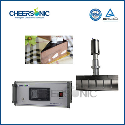 1600W Mousse Cake / Ice Cream Bars Food Slicing Machine With Ultrasonic Generator