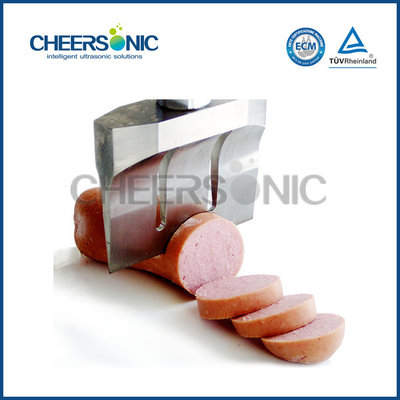 OEM Ultrasonic Meat Slicing Machine For Fresh / Frozen Meat 20KHZ