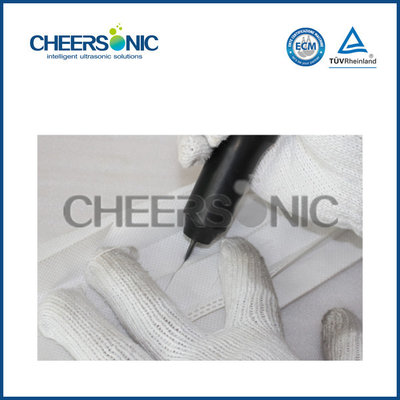 HUC800 Ultrasonic Textile Cutting Machine , Ultrasonic Cutter For Fabric / Wallpaper