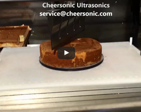 Low Scrap Rate Ultrasonic Food Cutter Cake Cutting Tools Ultrasonic Cake Slicer