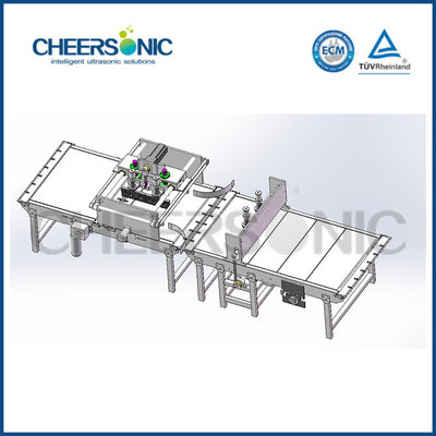 UFM8000 Ultrasonic Food Cutter Equipment Ultrasonic Cake Cutter 60 Knives / Min