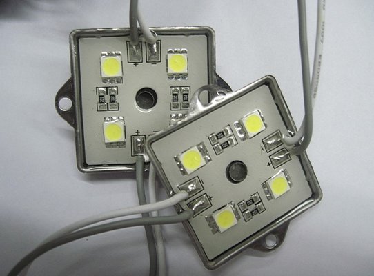 4.8W Waterproof SMD LED Module , High Brightness 3528 LED Module Glue Waterproof