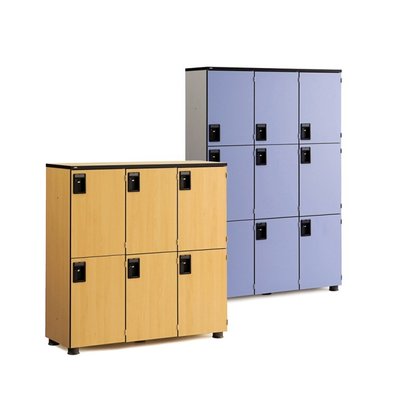 Dressing Room Waterproof HPL Board Employee Locker