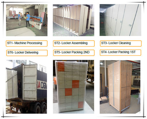 Low Price HPL Finish Wet Resistance HPL Personal Storage Electronic Cabinet