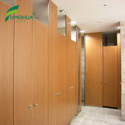 18 mm Thickness Ready Made The Public Toilet with Hardware