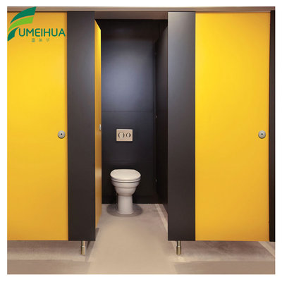 Toilet partition manufacturer HPL toilet cubicle partition Public toilet partition bathroom cubicle