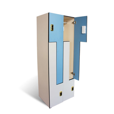 HPL Finish Single Door Locker Room for Gym