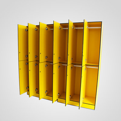 Low Price HPL Finish Wet Resistance HPL Personal Storage Electronic Cabinet