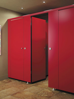 Commercial Shower Waterproof Cubicle Toilet Partition  waterproof phenolic board washroom partition