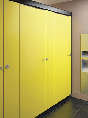 Manufacturer Wholesale 12mm hpl phenolic resin board modular toilet cubicle