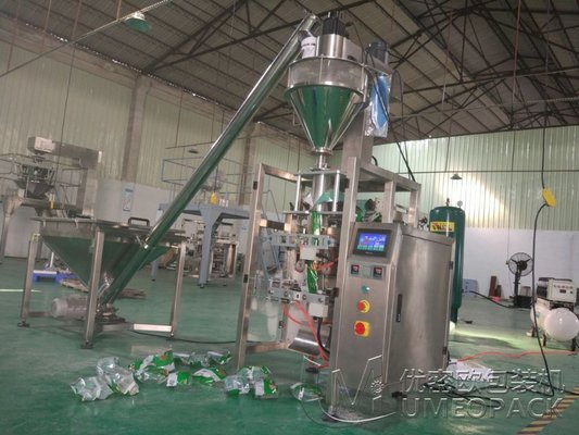 Automatic veritcal small pouch auger filler milk powder filling sealing packing machine supplier