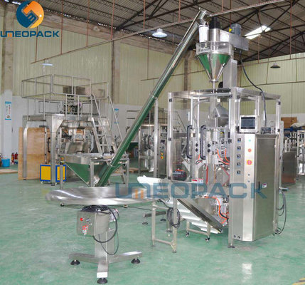 Automatic vertical low cost pouch flour powder filling packing machine supplier