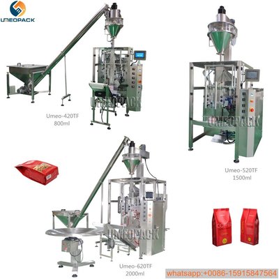 UMEOPACK low price automatic vertical gusset bag small sachets cocoa powder filling and  packing machine supplier