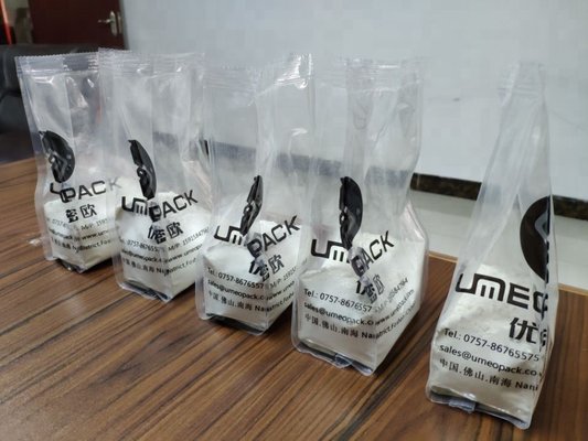 UMEOPACK New style gusset bag automatic small 1kg flour plastic dosing sachet coffee powder filling and packing machine price supplier