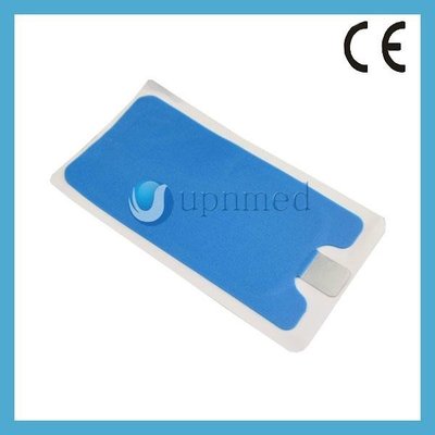 Disposable electrosurgical patient plate-monopolar