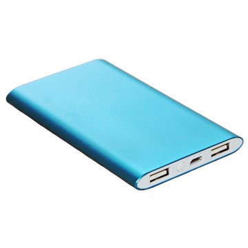 Travel 4000mAh Metal Dual USB Universal Portable Power Bank Backup Charger