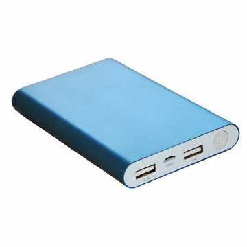 Aluminum 8000mAh Metal Square Universal Portable Power Bank USB Battery Charger