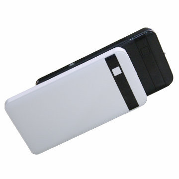 LCD Slim LED Light Power Bank , 8000mAh External Power Bank