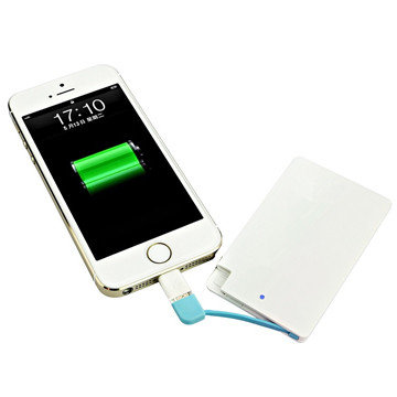 Ultrathin 2500mAh Smartphone Power Pack For iPhone Samsung Blackberry