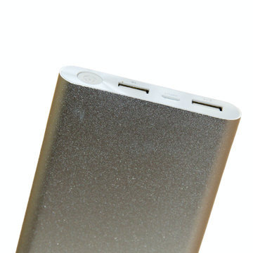 8000m Universal Ultra Compact Power Bank for Smartphone &amp; Tablets - Silver