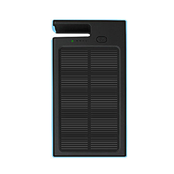 USB Travel Charger Solar Panel Power Bank for iPhone / Samsung Mobile