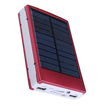 USB Solar Power Bank 10400mAh External Battery Charger For IPhone Samsung