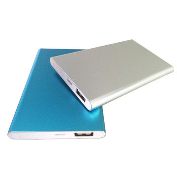 Xiaomi/Mi를 위한 매우 얇은 스테인리스 금속 상자 Li 중합체 USB 힘 은행 4000mAh