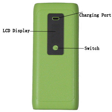 LED 토치를 가진 빠른 위탁 큰 수용량 이중 USB 힘 은행 13000