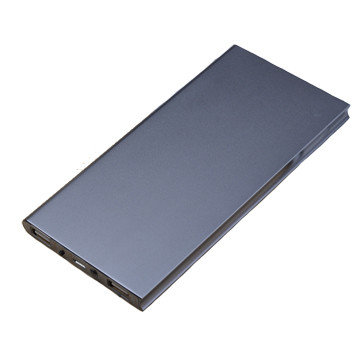 까만 Portable 9.9mm 호리호리한 아BS는 8000mAh 옥외 여행을 위한 똑똑한 전원함을 금속을 붙입니다