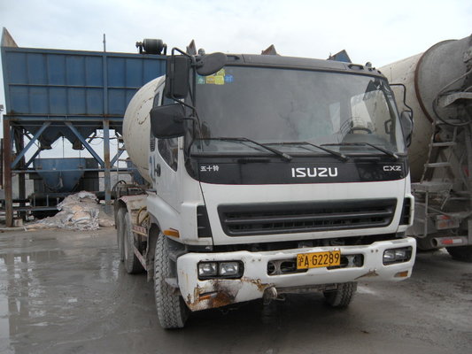 Used Concrete Mixers ISUZU 8cbm Second Hand Cement Mixer