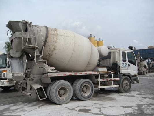 ISUZU 8cbm Capacity Drum Used Concrete Mixer Year 2004 Japan Made