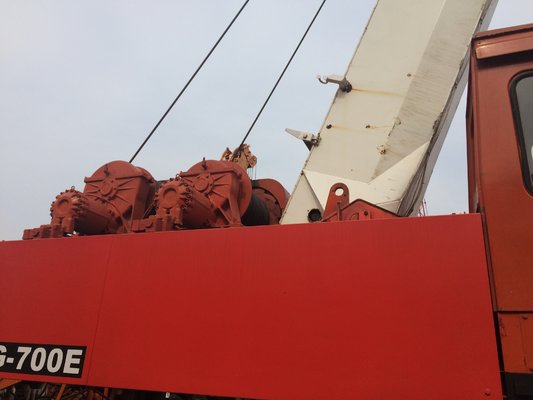 70 ton Used Truck Crane Tadano TG-700E 5684 hours Nissan  Engine