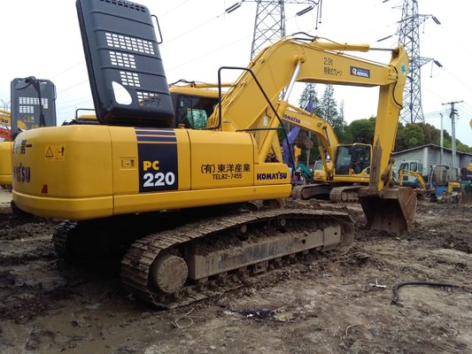 PC220-7 Used Excavator 3624 Hours 20 Ton Used Komatsu Diggers